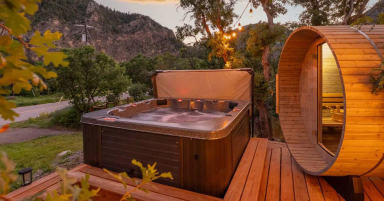 Discover the ultimate winter getaway in Colorado (the sauna is next-level)