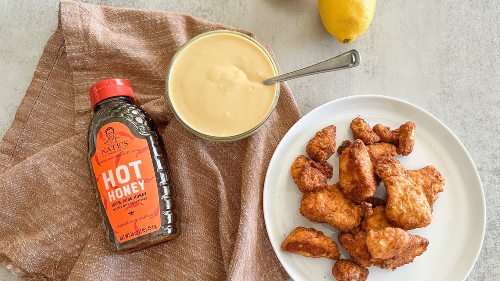 Hot honey mustard recipe