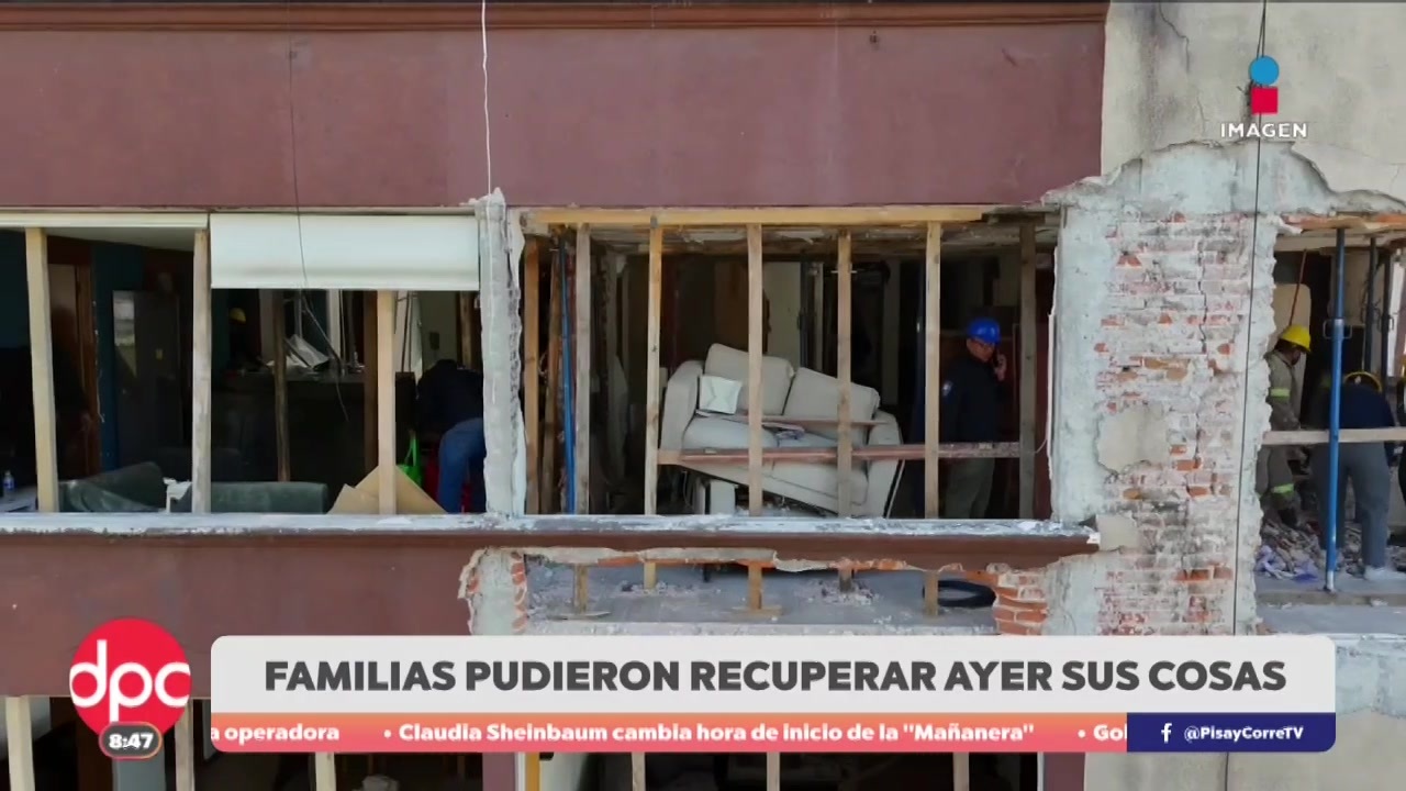 Protección Civil supervisa recuperación de objetos tras estallido | DPC ...