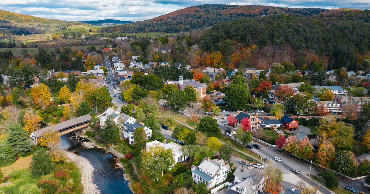 Discover this tiny historic town in Vermont - perfect for a day trip