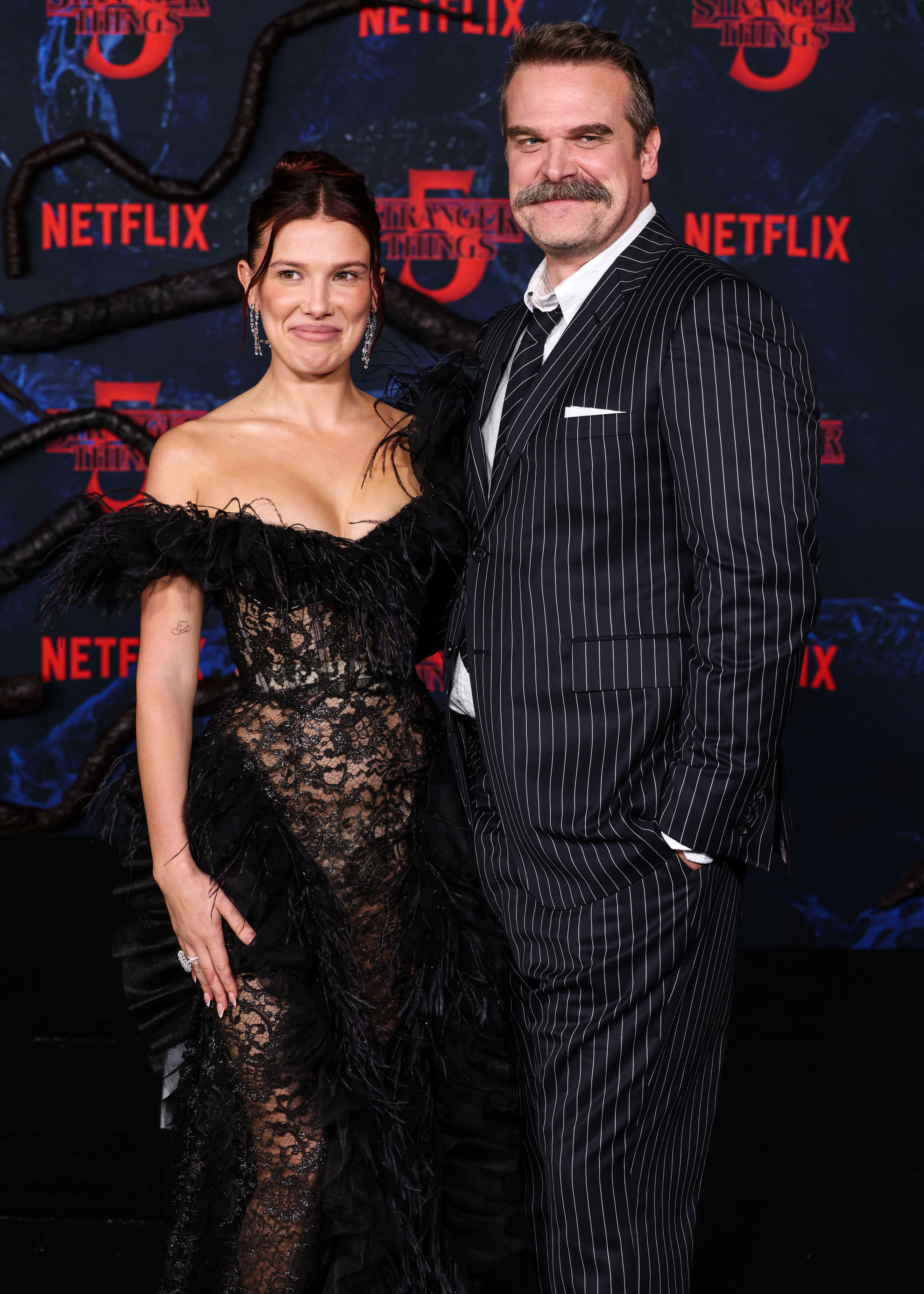 Millie Bobby Brown holds back tears in final 'Stranger Things' table ...