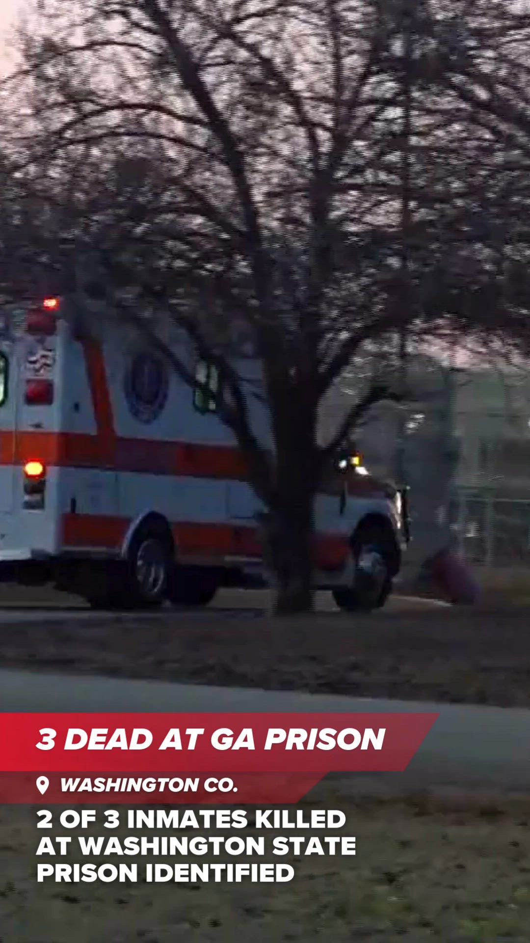 Watch: 'Possible riot' breaks out at Washington State Prison