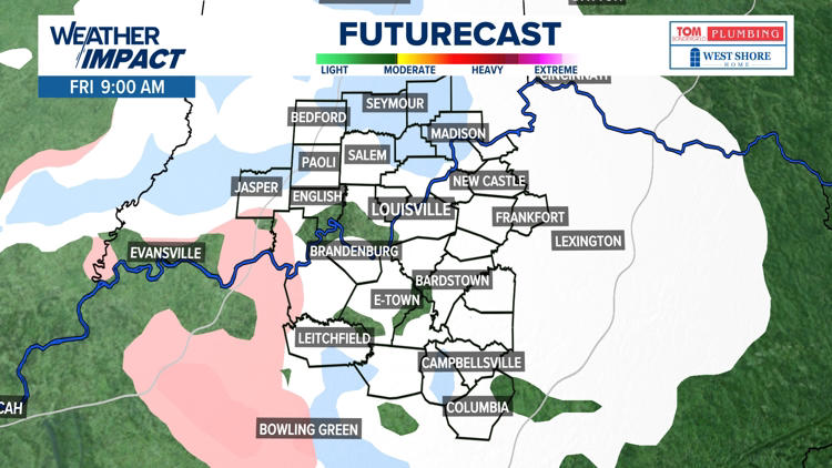 Two winter weather systems to hit Kentucky, southern Indiana this week
