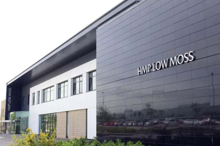 Bodybuilder who stabbed man to death in Scots pub dies in jail