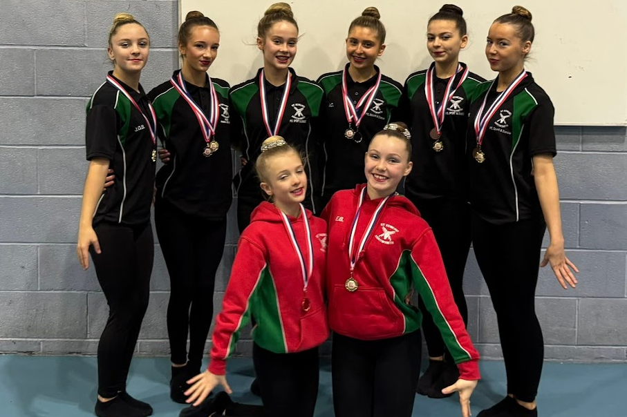Wigan gymnasts take all the glory at prestigious North West competition