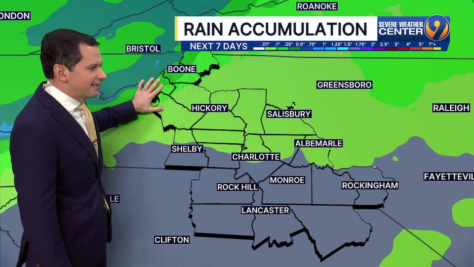 Monday afternoon's forecast with meteorologist Joe Puma