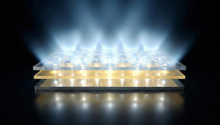 Novel OLED design doubles screen brightness while preserving flat ...