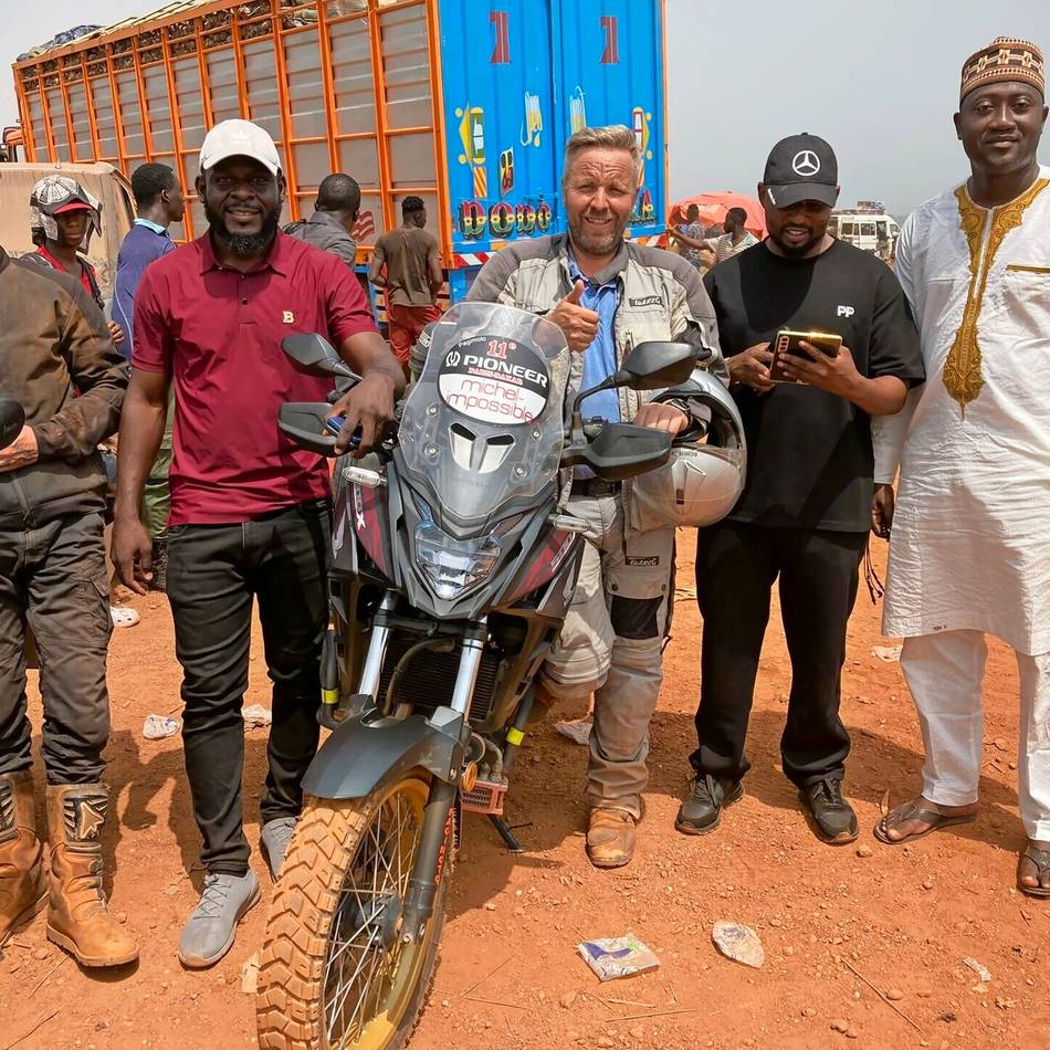 Mit dem Motorrad quer durch Afrika