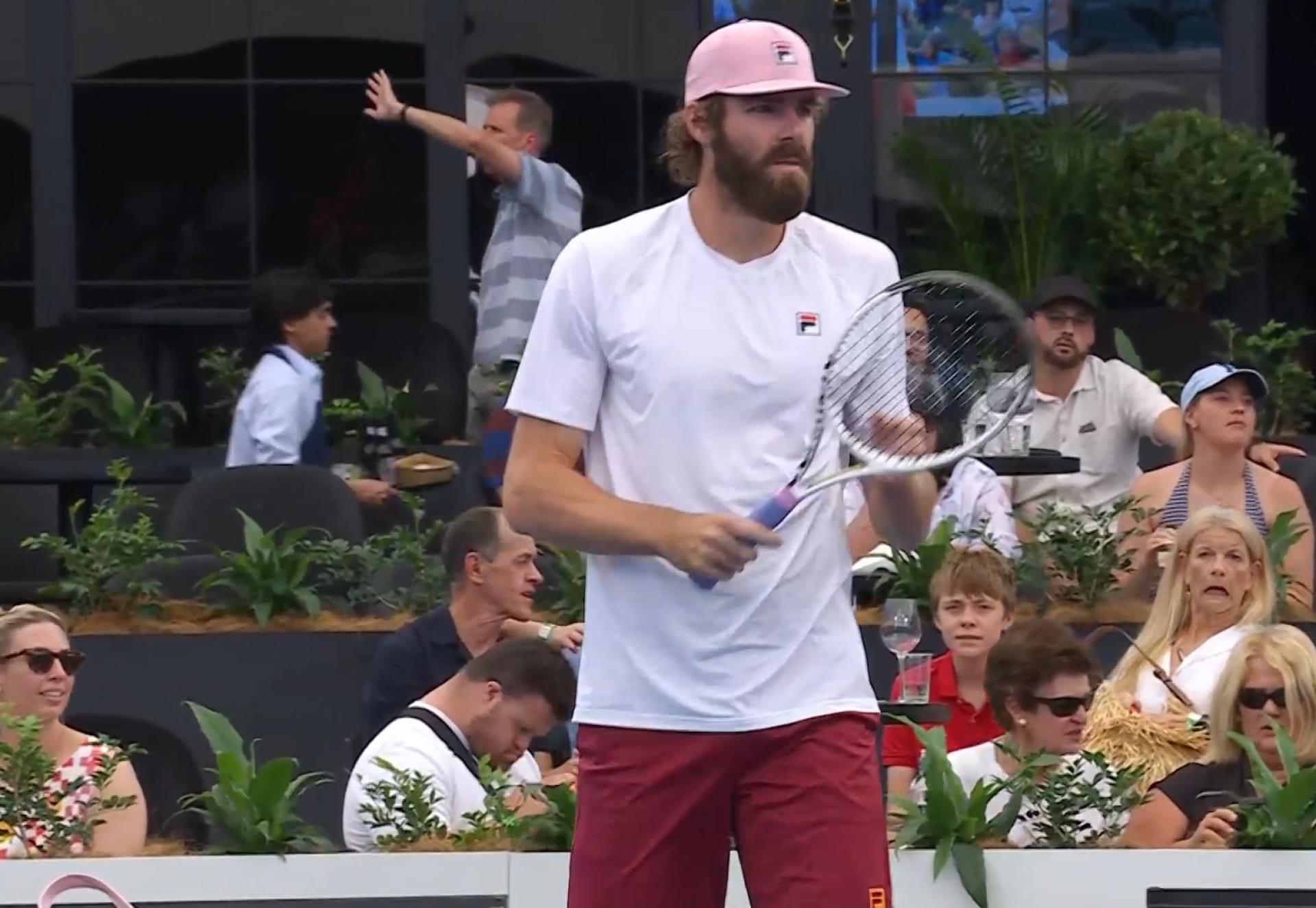 Reilly Opelka fires 22 aces, tops Alexei Popyrin in Adelaide