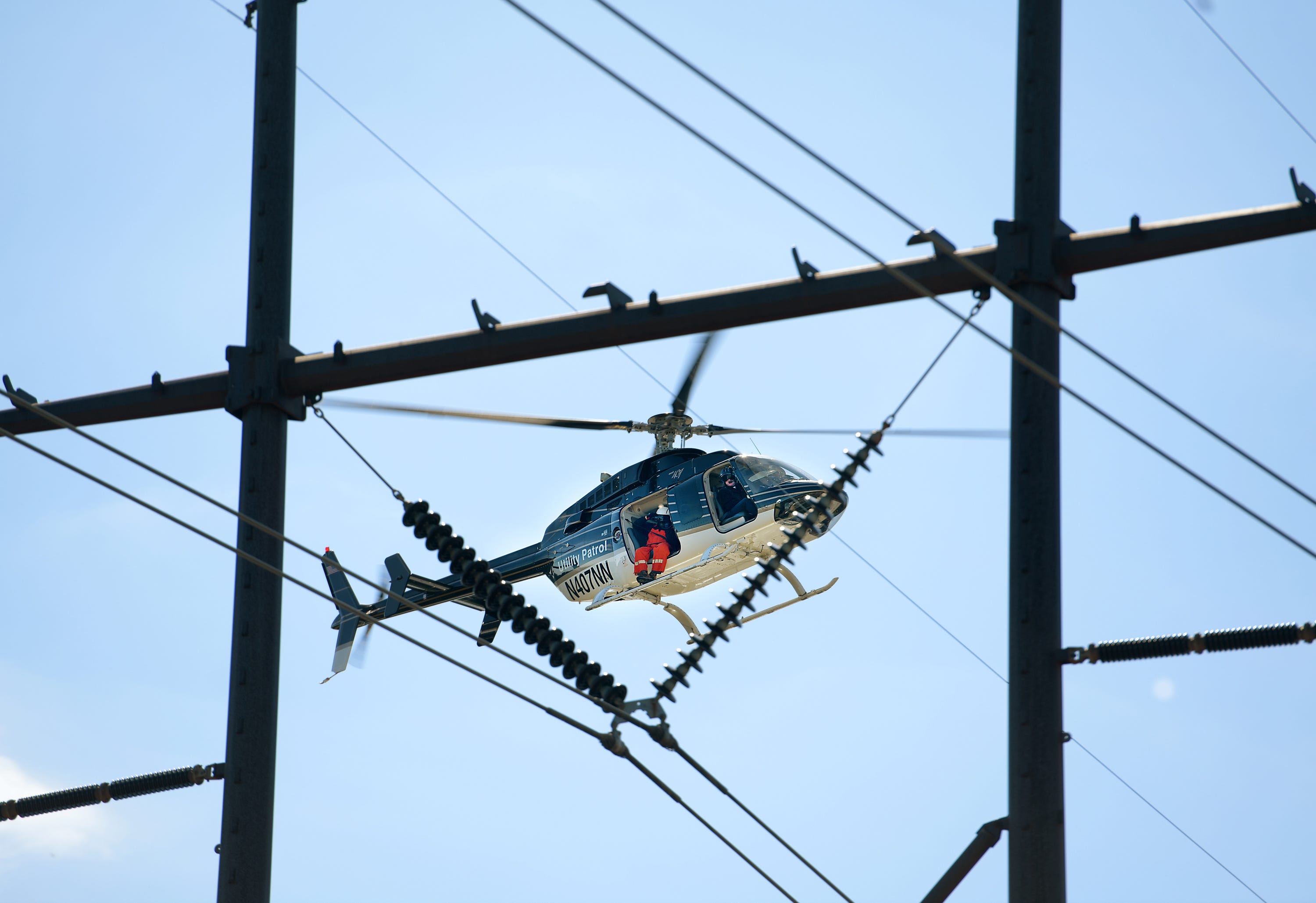 National Grid begins month-long power line patrol with helicopters