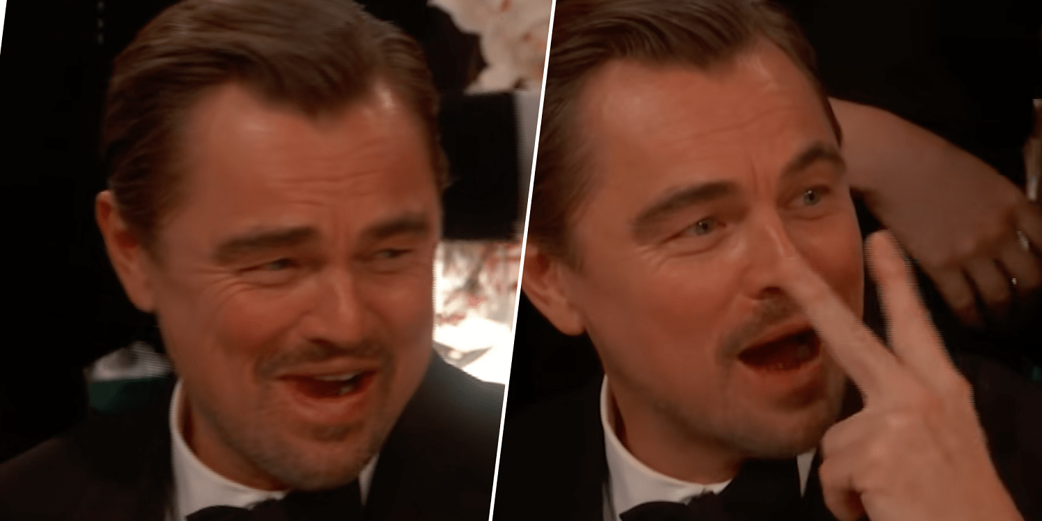 Leonardo DiCaprio created '100 memes in 30 seconds' during Golden ...