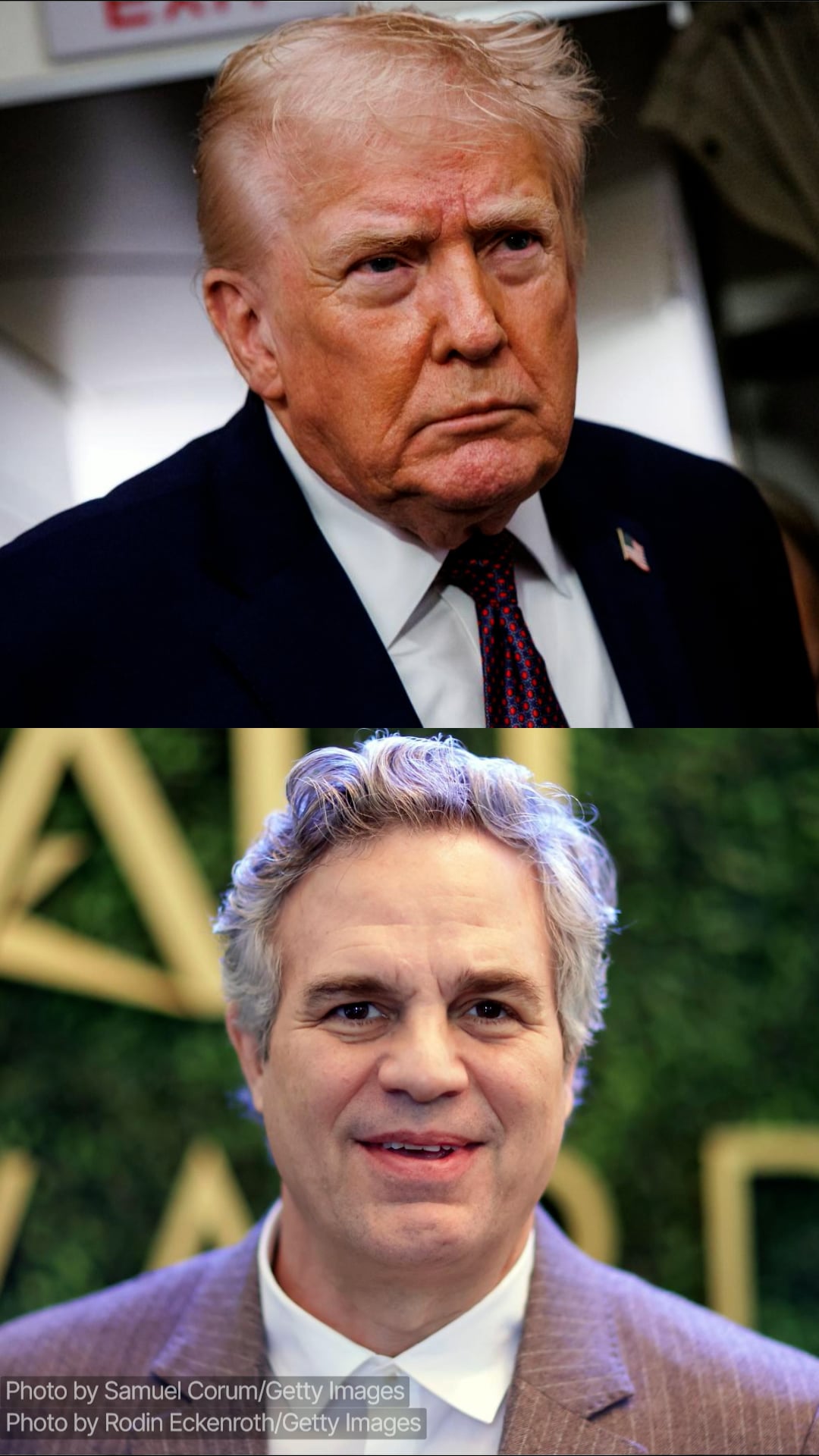 Mark Ruffalo blasts Donald Trump in Golden Globes speech