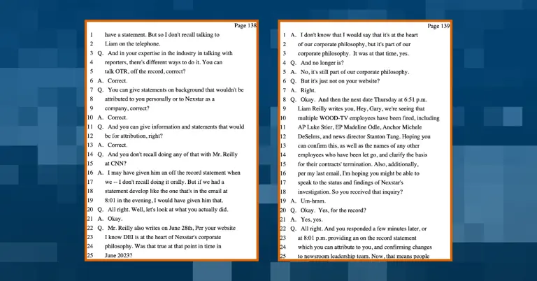 Nexstar DEI philosophy could complicate TEGNA deal at FCC