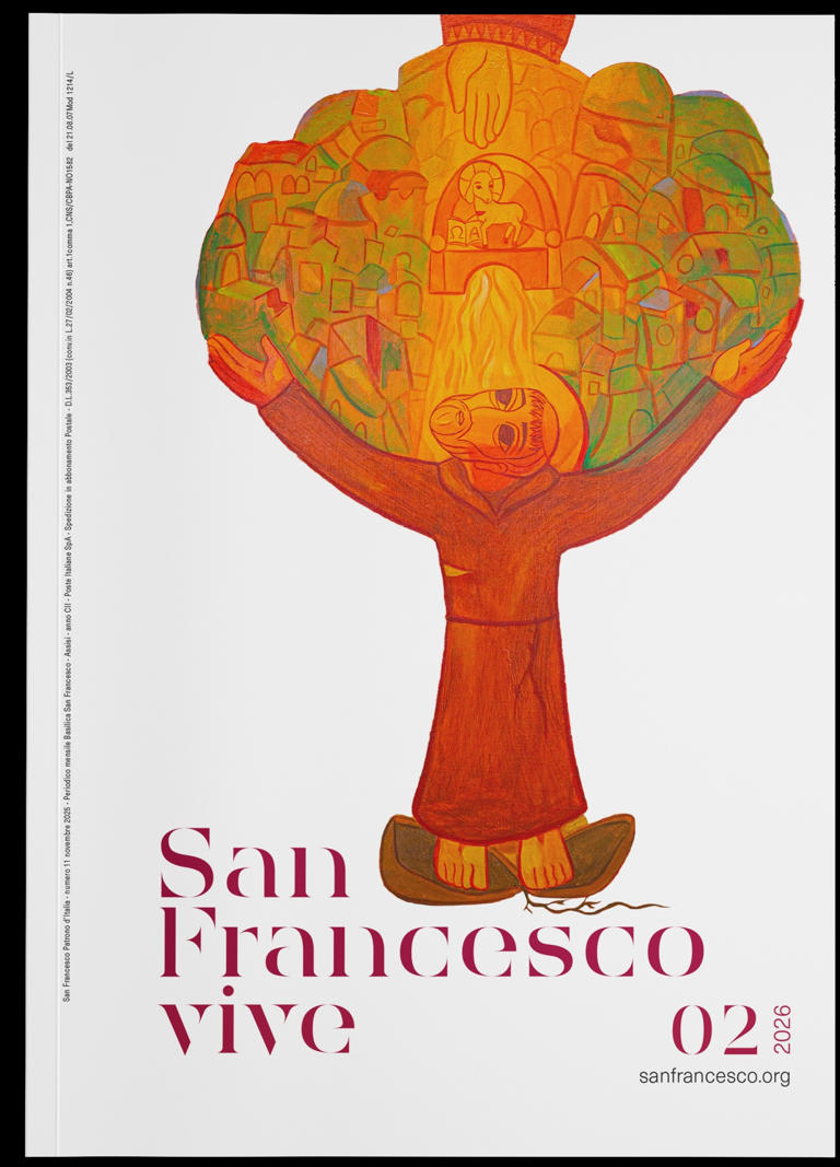 Pace al centro del primo numero del centenario nella rivista San Francesco