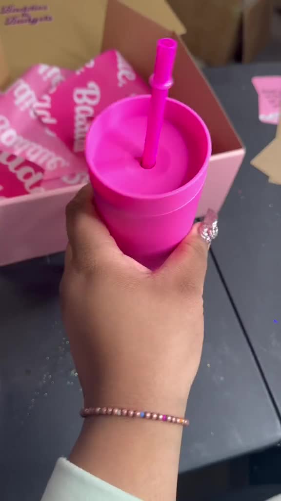 Watch me pack this pink budgeting mystery box order