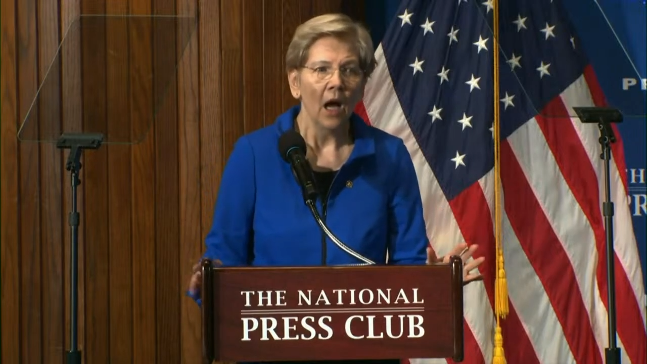 'Don't get me started on the defense industry': Sen. Elizabeth Warren ...