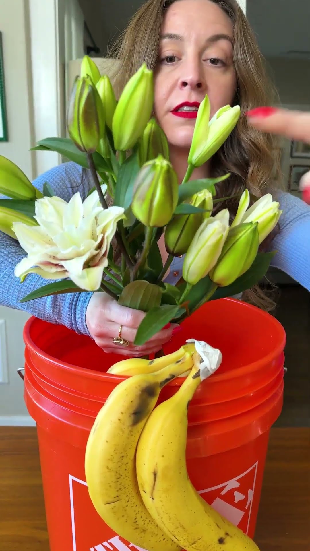 How to get Lillies open for an event! 🌸 #lily #flowers #bouquet # ...