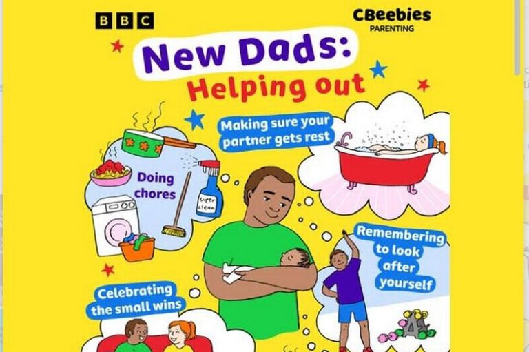 FFS! Dads aren't 'helping out' - CBeebies under fire over 'backwards ...