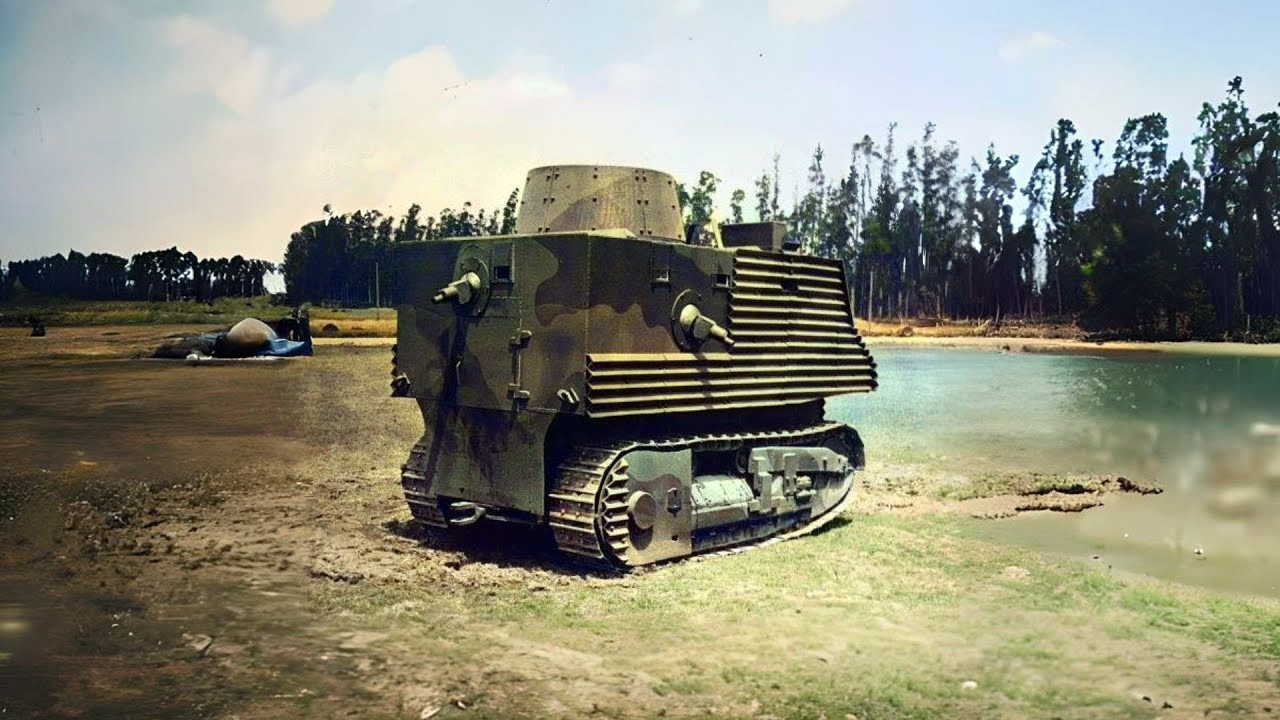 The ugliest tank ever built was all New Zealand had