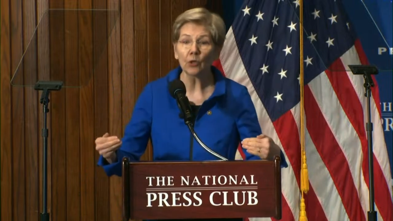 'Read the room': Elizabeth Warren gives Democrats a wake-up call, rails ...