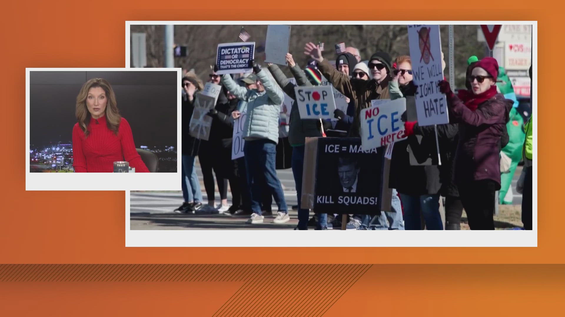 Protests erupt across US after ICE shooting