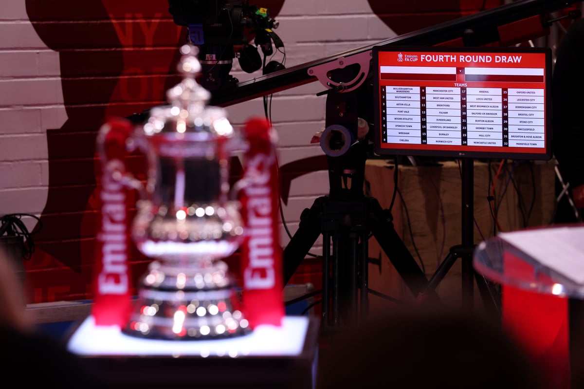 FA Cup fourth round draw in full as Arsenal handed Wigan test