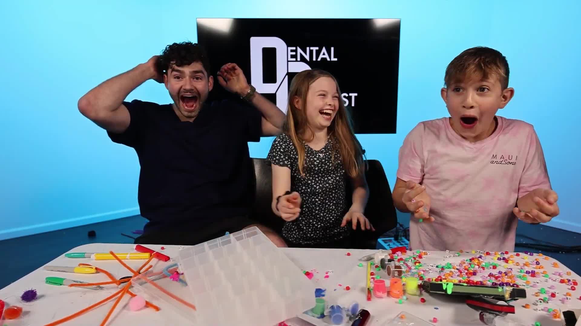 Tesla vs gas powered toothbrush! ft. Jordan Matter