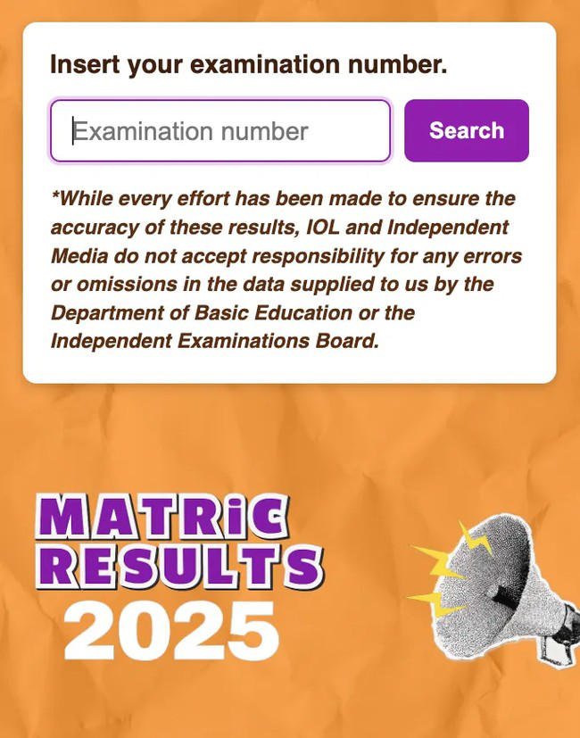 How to instantly access your results on IOL's matric portal