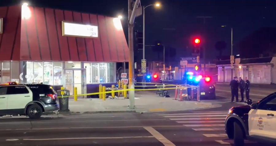 At least 1 dead after 5 people shot in LA