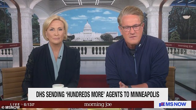 Morning Joe host punches below the belt as he attacks ICE agents: 'They ...
