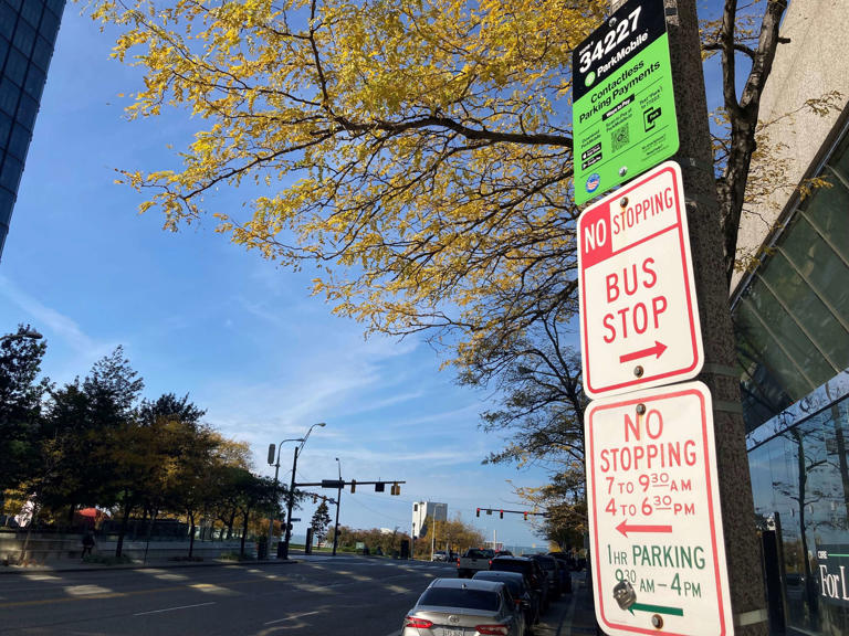 You have a little bit longer to park free in downtown Cleveland on weekends