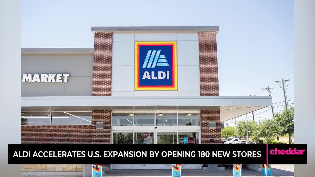 Aldi accelerates US expansion by opening 180 new stores