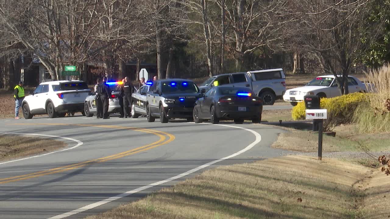 Law enforcement on the scene after Stokes County shooting