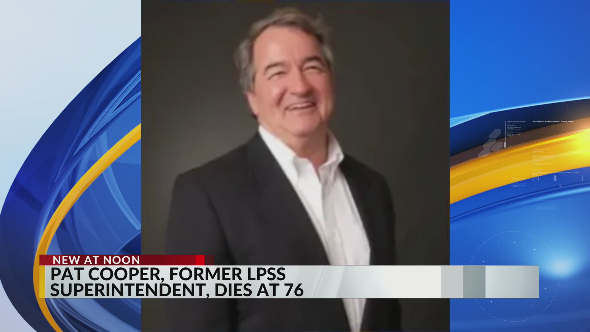 Pat Cooper, former LPSS superintendent, dies at 76