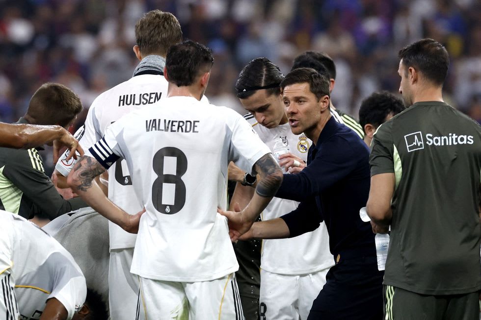 Xabi Alonso sacked after Super Cup defeat to Barcelona as Real Madrid ...