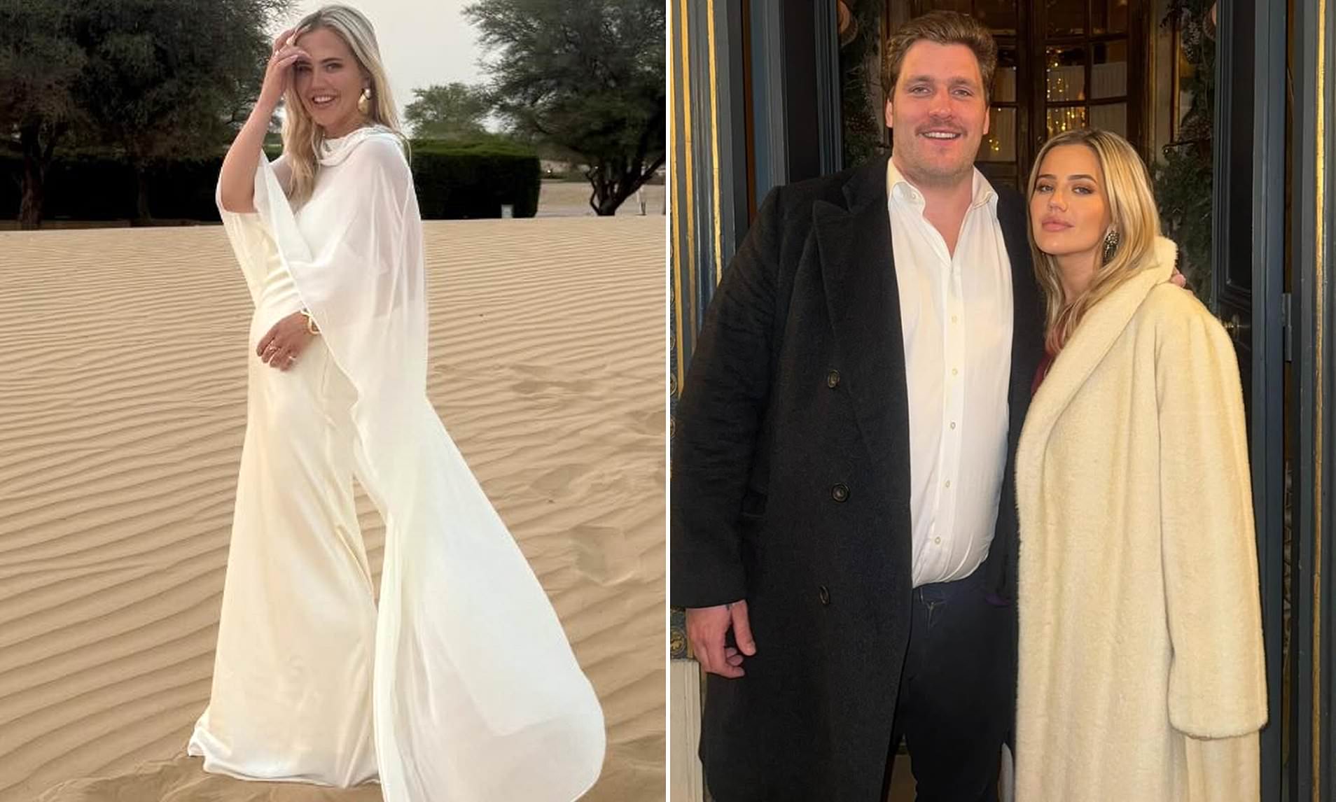 Pregnant Tabitha Willett reveals her first date with fiancé Harry Hoare ...