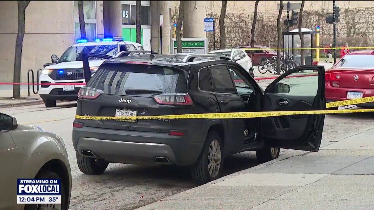 Chicago hospital employee shot in drive-by outside facility