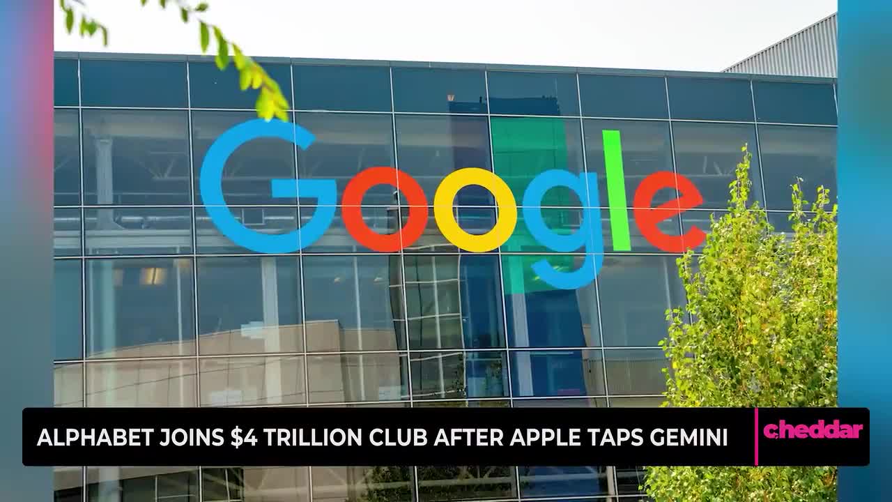 Alphabet joins $4 trillion club after Apple taps Gemini