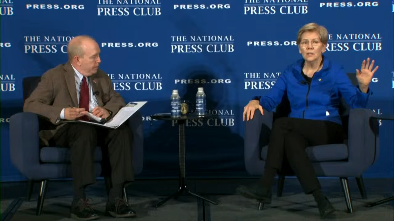 'He has made life worse': Elizabeth Warren puts Trump in his place for ...