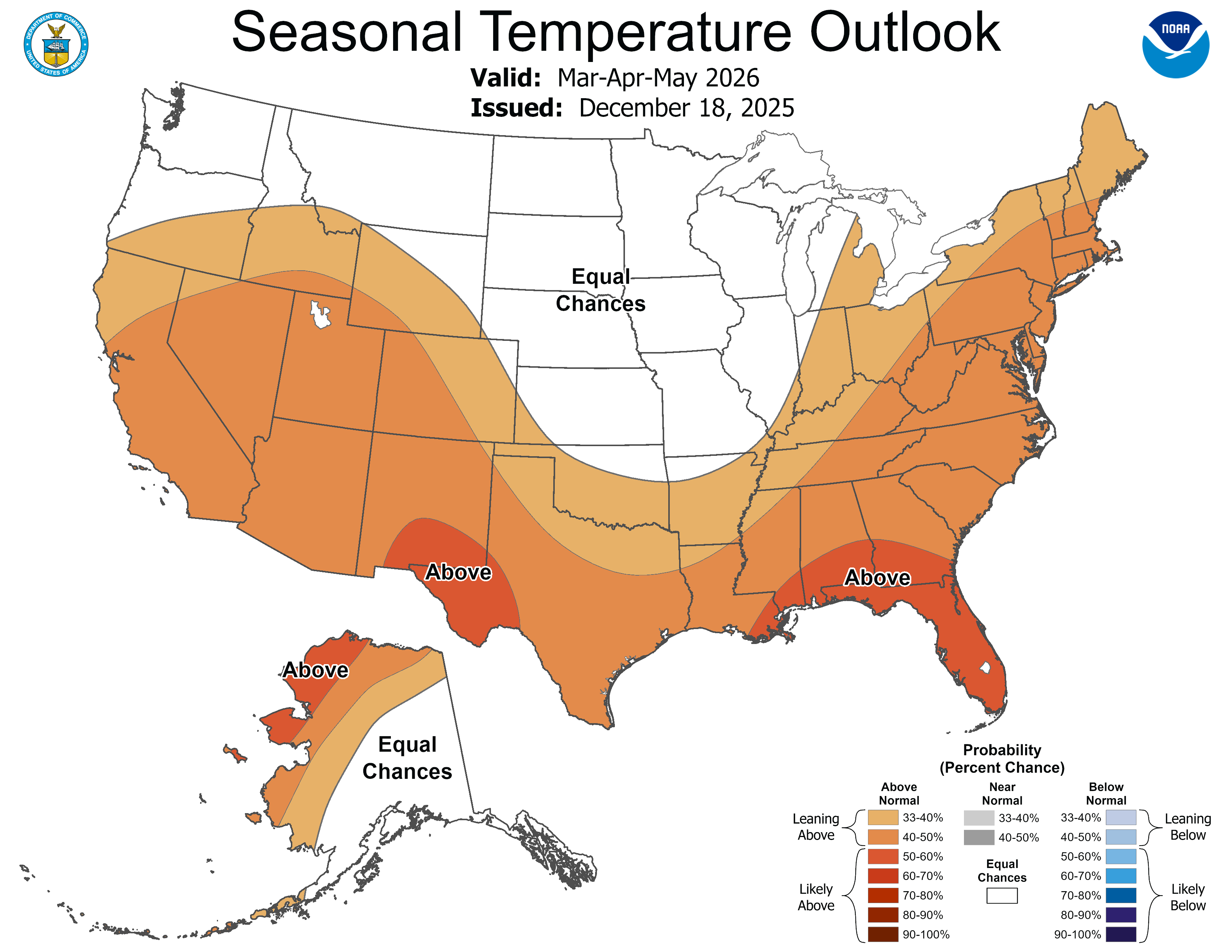 What will spring weather be like in 2026? What Tennesseans can expect