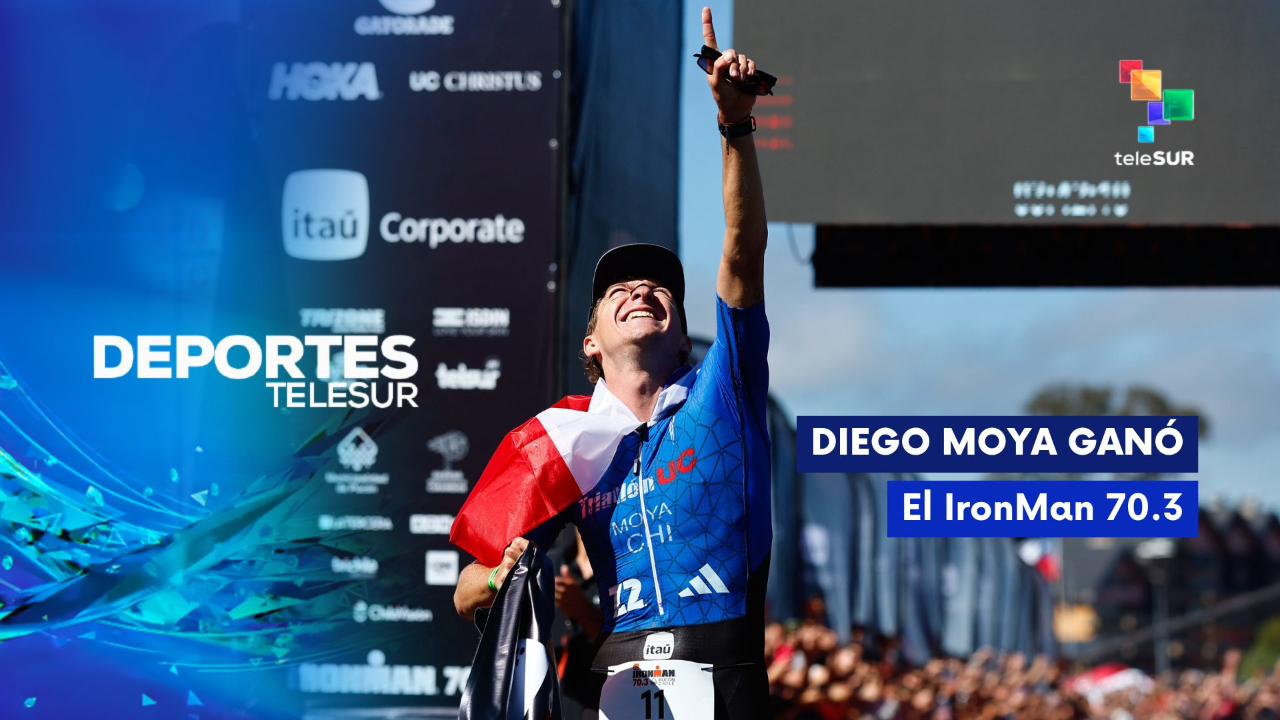 Diego Moya ganó el Ironman 70.3