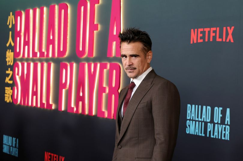 Colin Farrell seen looking downcast after visiting smoke shop in Los ...