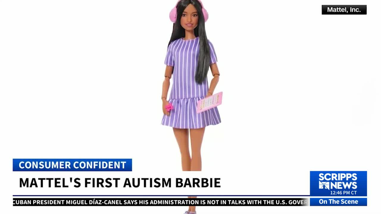 Mattel's first autism Barbie