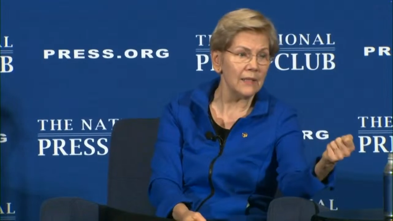 'That's why I'm here': Elizabeth Warren takes a stand for working ...