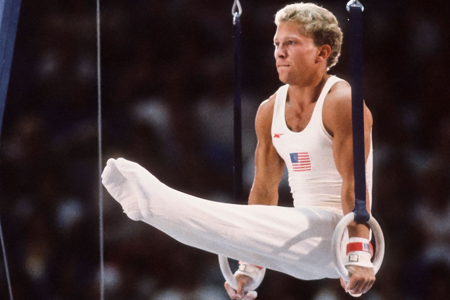 Nebraska gymnastics coach, former Olympic gold medalist Jim Hartung ...