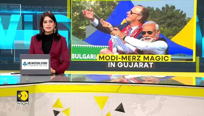 Modi welcomes German chancellor to Sabarmati