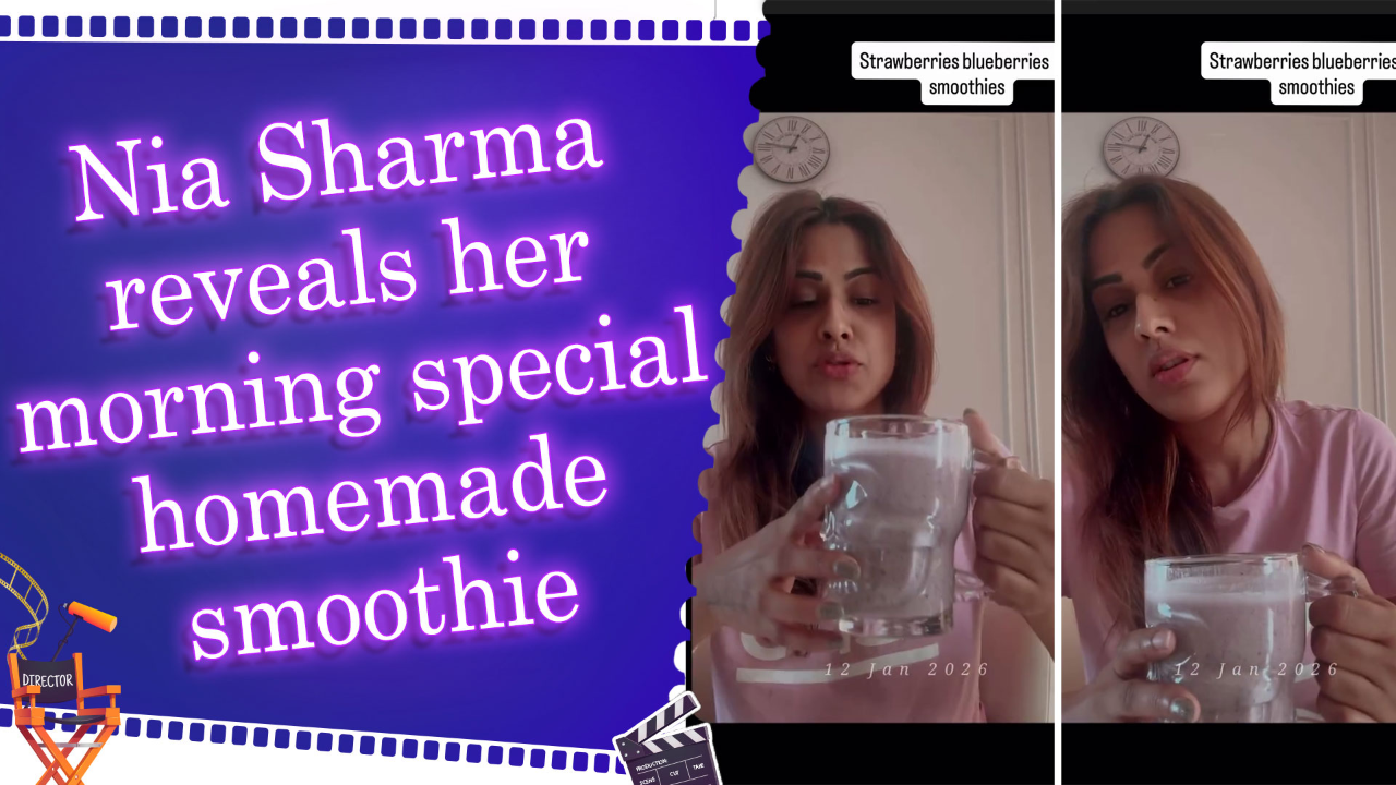 Nia Sharma gives a sneak peek into her healthy morning, reveals ...