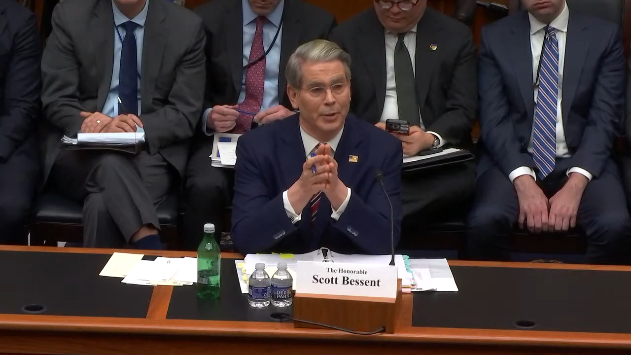 'I just want a simple yes or no!': Scott Bessent angers congresswoman ...