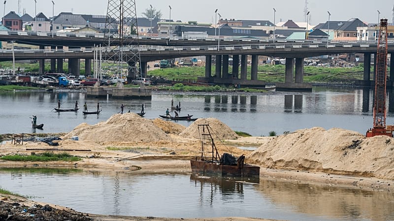 Lagos dredging boom fuels development but sinks fishing livelihoods