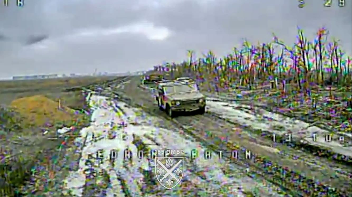 Ukraine's 155th Brigade posts video of Russian equipment being wiped ...